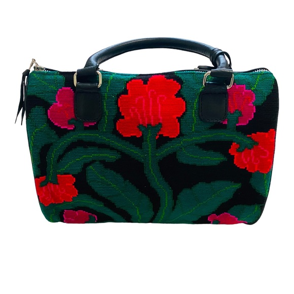 Bags | Nwt Leather Hand Embroidery Bag | Poshmark